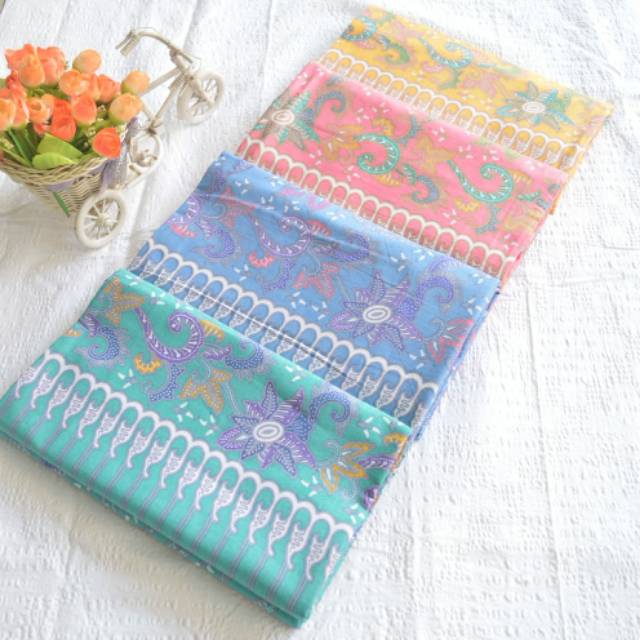 KAIN BATIK_KAIN BATIK WARNA CERAH_KAIN MURAH_KAIN | Shopee Indonesia