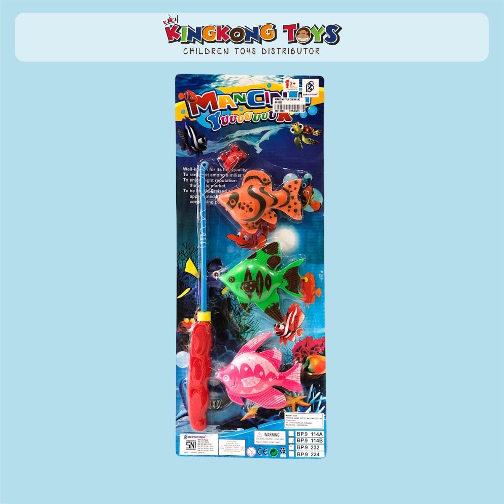 Jual MAINAN PANCING IKAN ANAK / FISHING GAME SET / 26010080 | Shopee ...