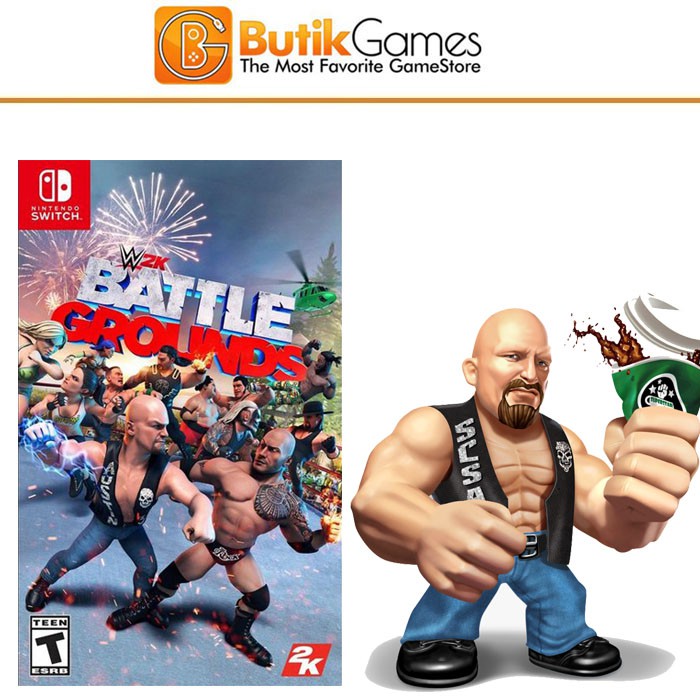 Jual WWE 2K Battlegrounds Switch W2K Battlegrounds Nintendo Switch ...