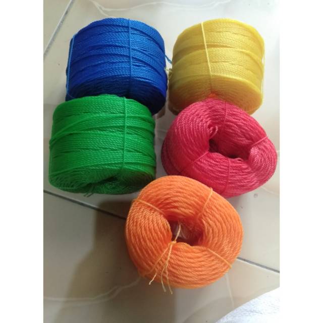 Jual TALI TAMBANG PLASTIK 1,5 MILI -+200 METER TALI LAYANG LAYANG SOANG ...