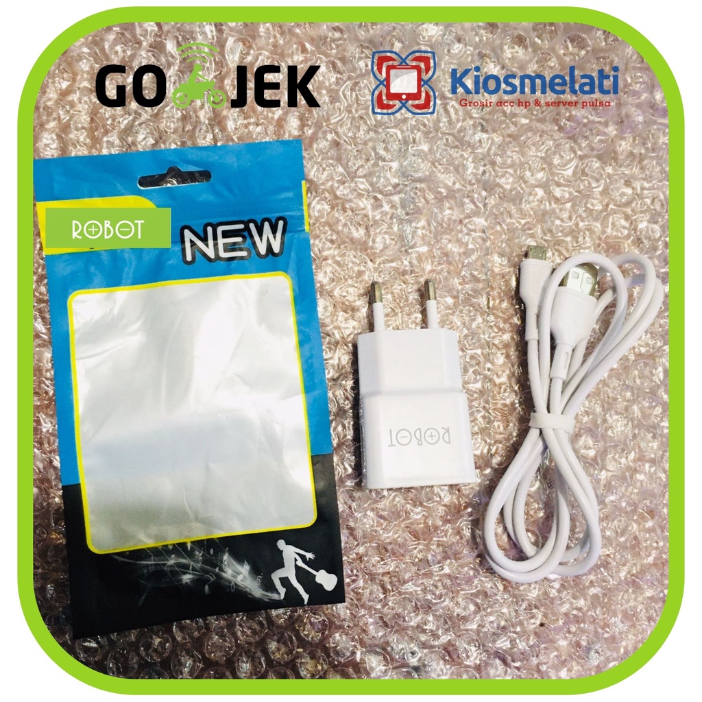 Jual Charger ROBOT Original MICRO USB -CHARGER ORI MURAH - CASAN ORI - CASAN ROBOT MICRO USB ...