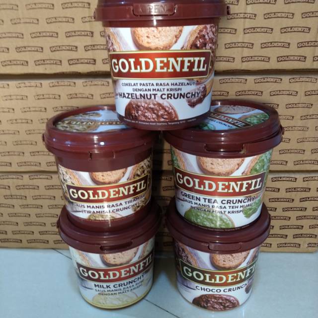 Goldenfil Choco Crunchy / Selai Crunchy (REPACK 250GR) | Shopee Indonesia