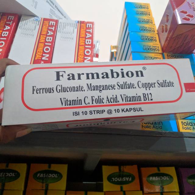 Jual FARMABION VITAMIN BOX | Shopee Indonesia