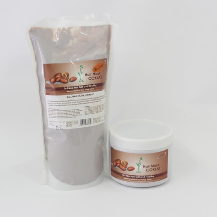 Jual PRODUK PILIHAN ACL Hair Mask Coklat Refill 500gr / Masker Rambut ...