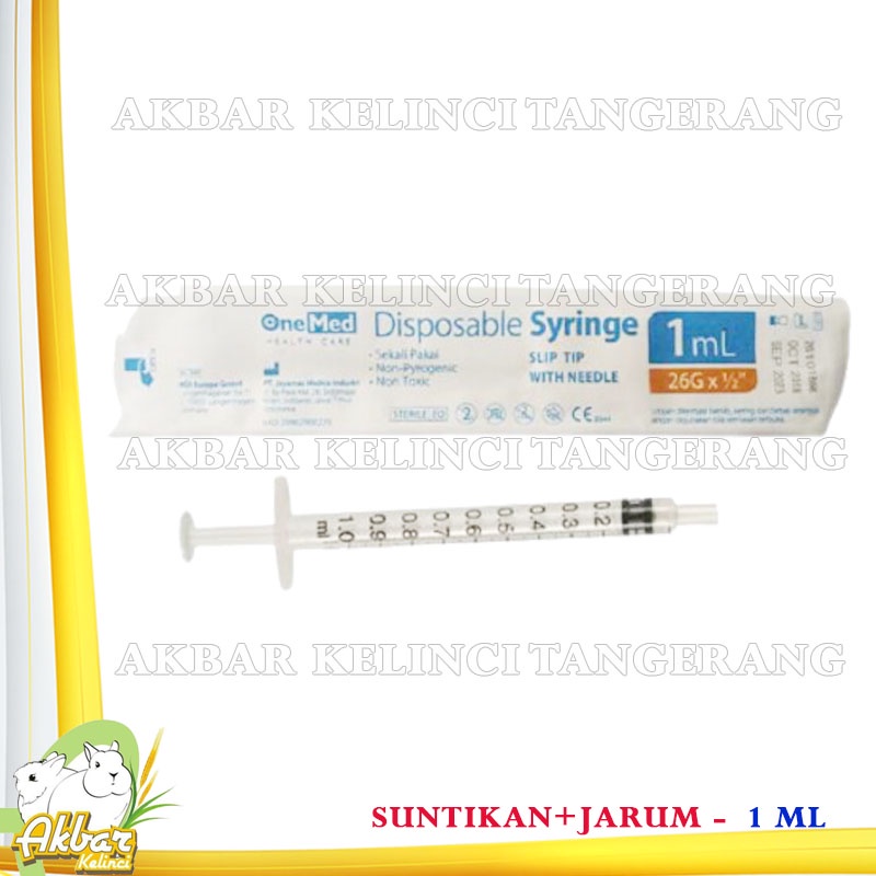 SUNTIKAN spuit SPET HEWAN Disposable Syringe 1cc 1 cc 1ml 1 ml | Shopee Indonesia