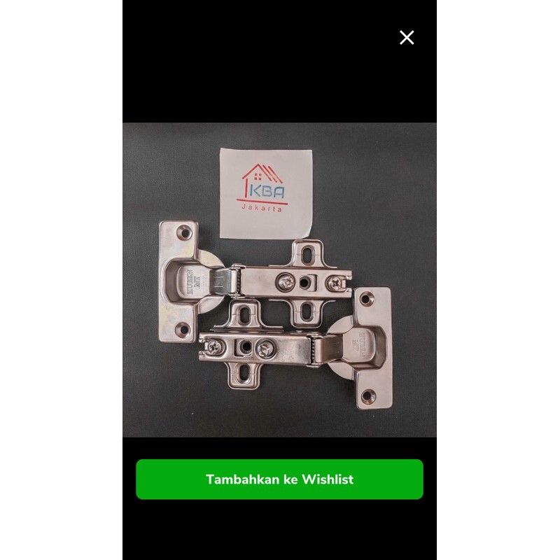 Engsel Sendok LURUS merk HUBEN. Kualitas bagus . Engsel lemari engsel ...