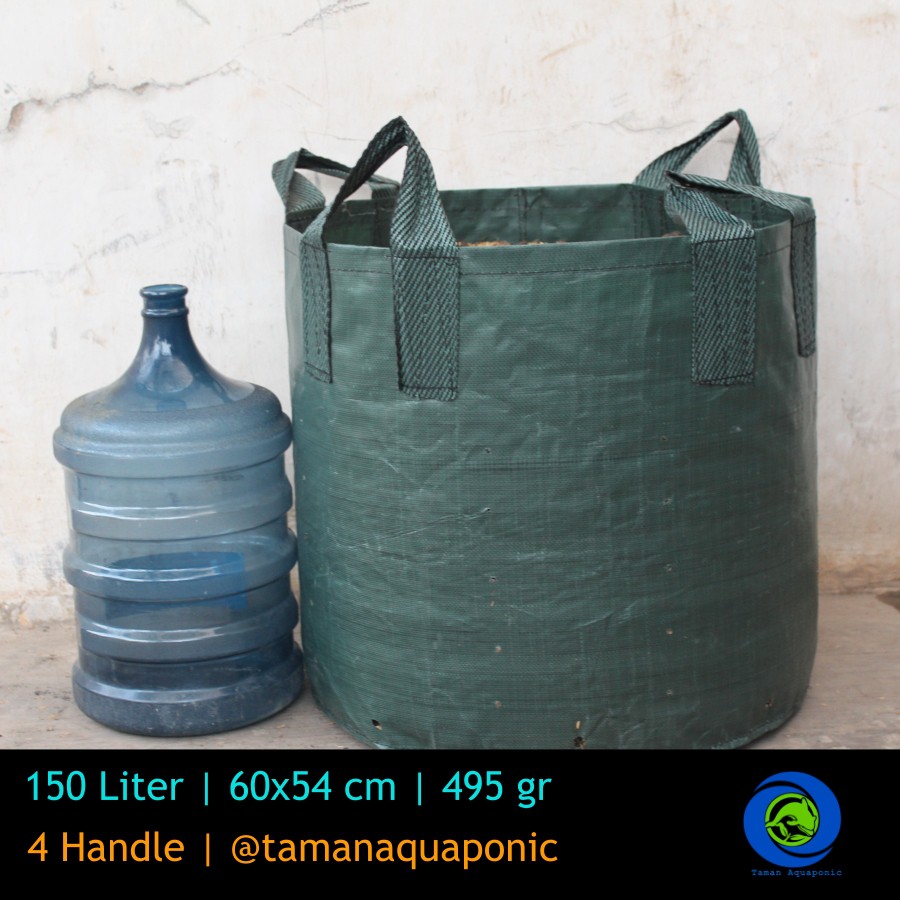 Jual Planter Bag 150L Hijau Easy Grow | Shopee Indonesia
