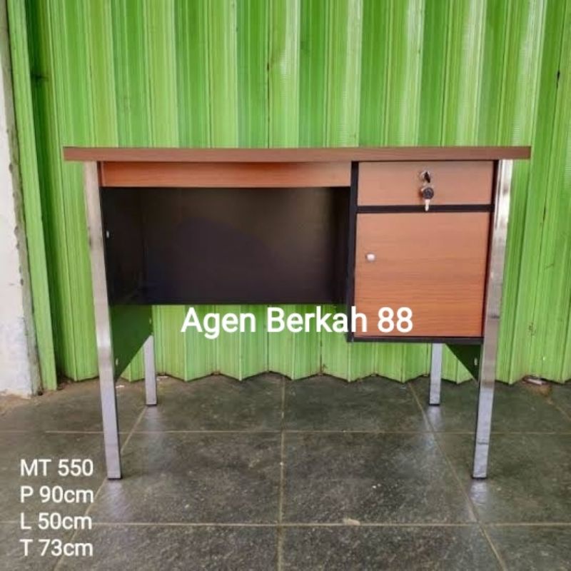 Jual Meja Kantor Kaki Besi Meja Kerja Belajar Besi Panel MT 550 MTS ...