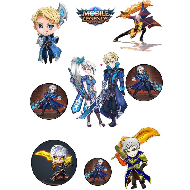 Jual TERBARU..!!! STICKER MOBILE LEGENDS UNTUK HP/LAPTOP | Shopee Indonesia
