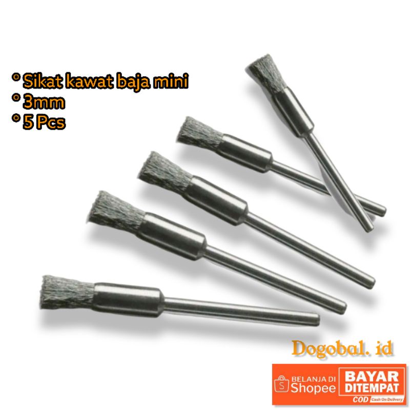 Jual sikat kawat baja bor mini gerinda Sikat mini Bor gerinda mini Mata ...