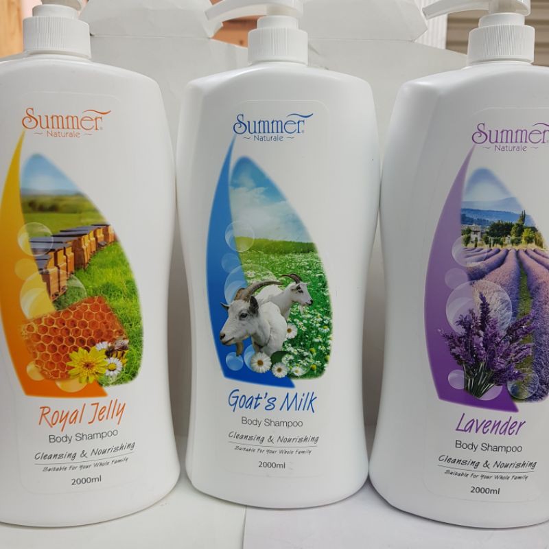 Jual Summer Body Wash Sabun Cair 2000 ml / 2 liter Indonesia|Shopee ...