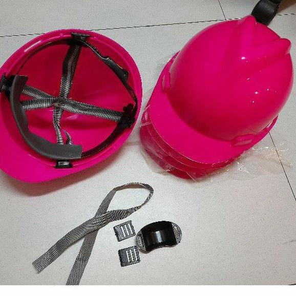 Jual Harga Spesial.. Helm Safety Pink Neon / Helm Aplus Pink Neon ...