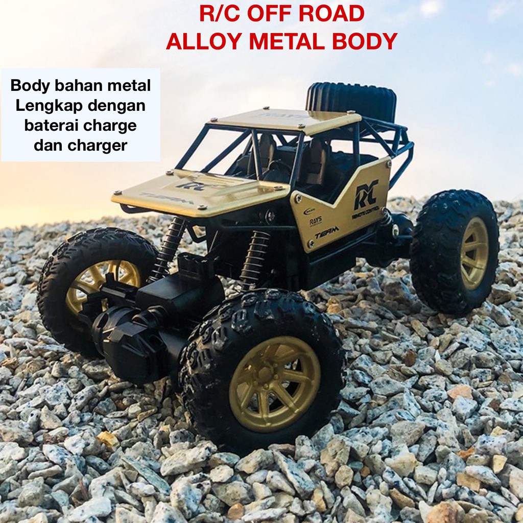 Jual Mainan Mobil Remote Control Off Road Climbing Car RC Rock Crawler ...