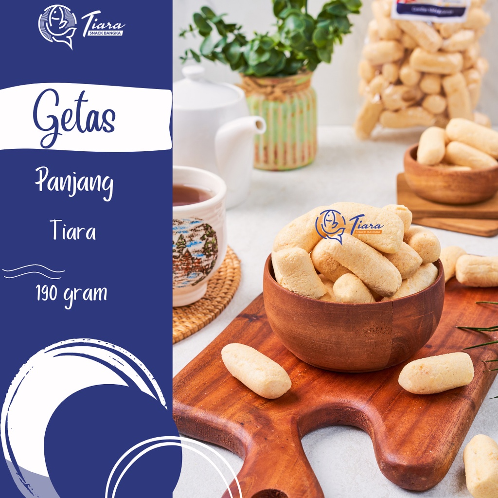 Jual Krupuk Getas Panjang Ikan Tenggiri Asli Bangka by Tiara Snack ...