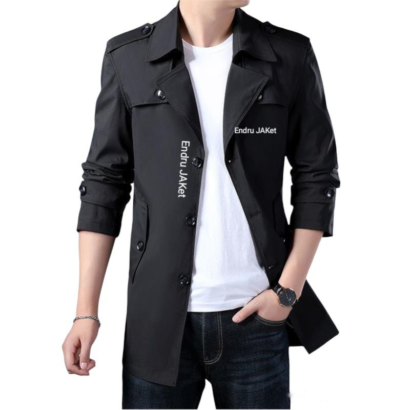 Jual Men's coat pria model terbaru size S_XXXXL | Shopee Indonesia