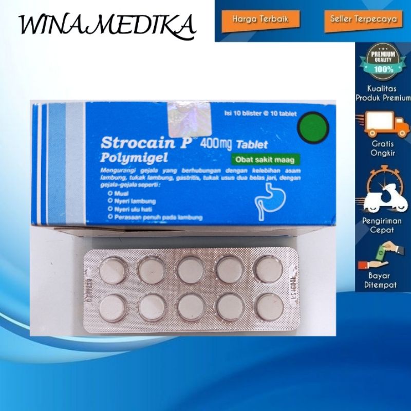 Jual STROCAIN 400 MG STRIP | Shopee Indonesia