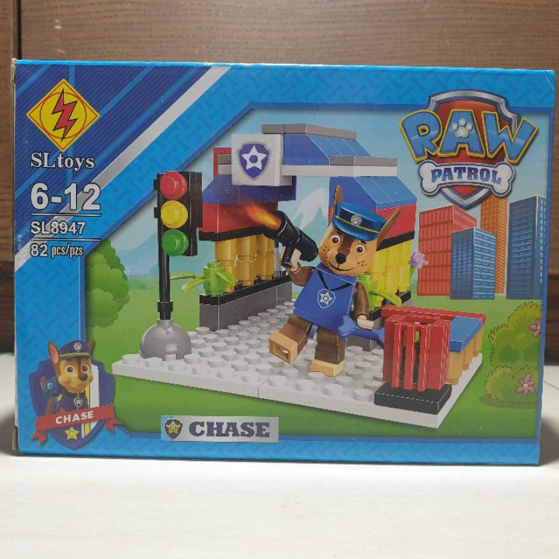 Jual mainan brick paw patrol / bricks paw patrol / chase skye Rubble ...