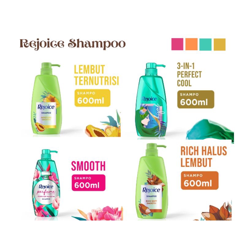 Jual REJOICE Shampoo 600ml | Shopee Indonesia