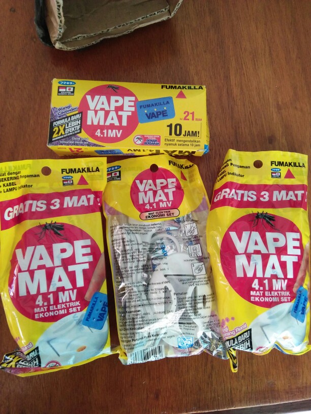 Vape Mat Obat Nyamuk & Kecoa Isi 21 | Shopee Indonesia