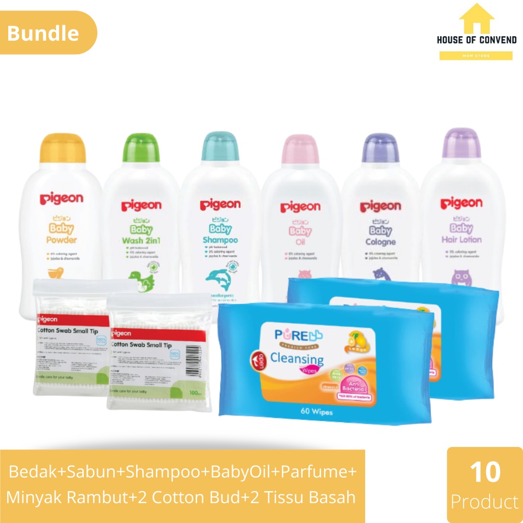 Jual Pigeon Set Paket Peralatan Mandi Bayi Lengkap Murah Perlengkapan ...