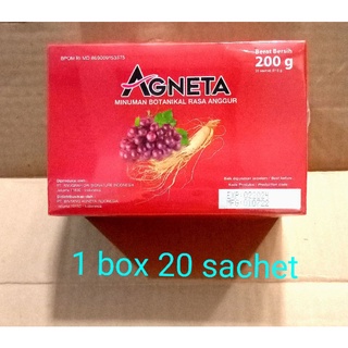 Jual Agneta red wine original 1 b0x (25 sachet ) | Shopee Indonesia