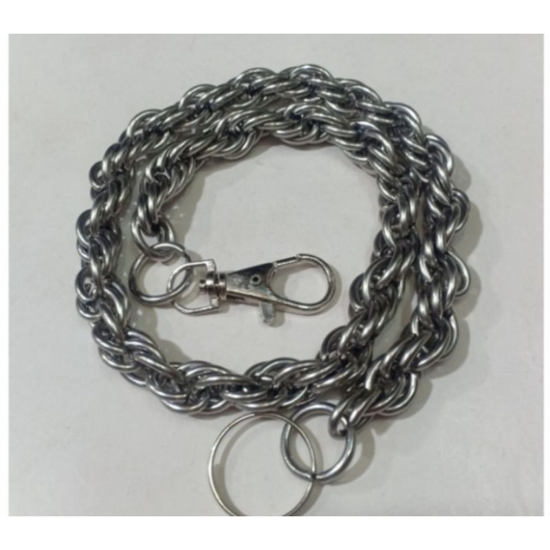 Jual RANTAI DOMPET PRIA BAJA/MONEL TAMBANG | Shopee Indonesia