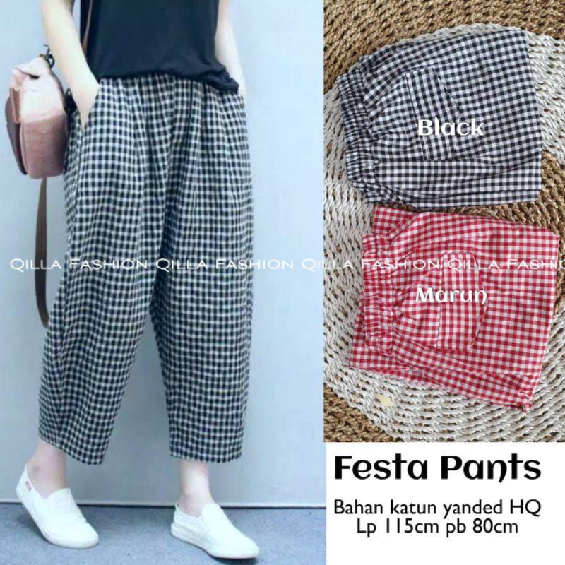Jual FESTQ BAGGY PANT BY QILLA | Shopee Indonesia