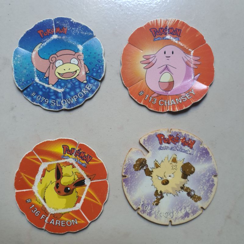Jual Tazos Spin Smash Pokemon Tajos Tazoz | Shopee Indonesia