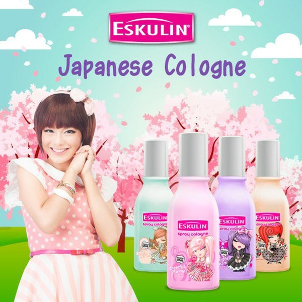 Jual ESKULIN COLOGNE SPRAY 110ML | BODY MIST KOREA | PARFUM JAPANESE ...