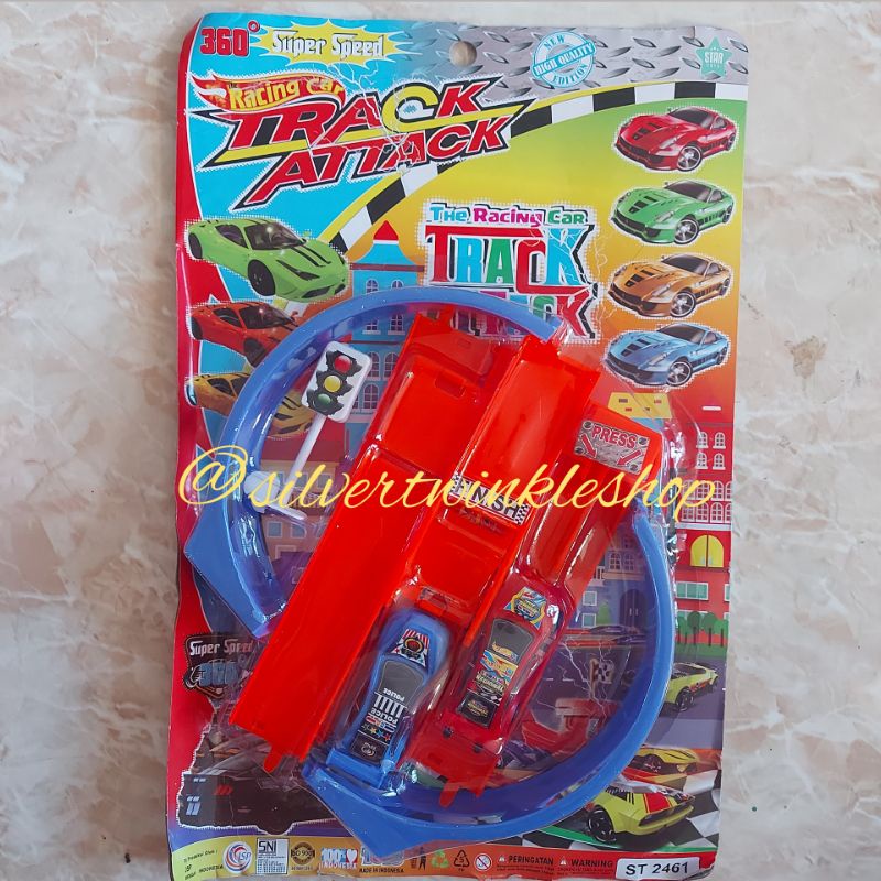 Jual Mainan anak jalur mobil balap track racing set mainan anak laki ...