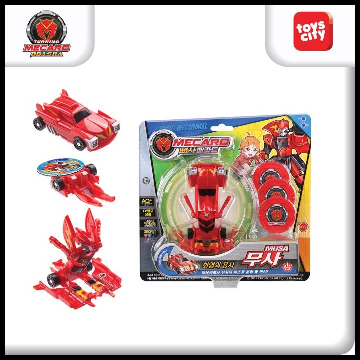 Jual Mecard Bbasha 06 Basic Mecanimal Musa Transforming Car Original ...