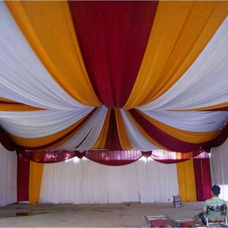 Jual plafon tenda model balon ukuran 6x6 Indonesia|Shopee Indonesia