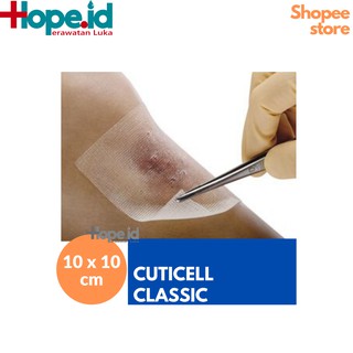 Jual Cuticell Classic 10x10cm | Tulle Perawatan Luka | Shopee Indonesia