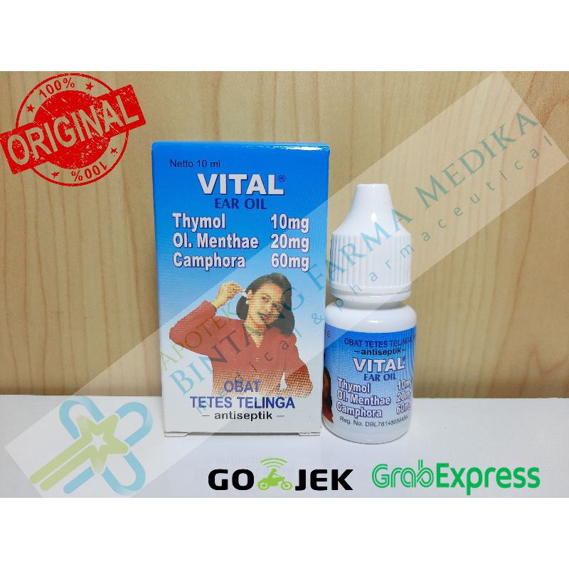 Jual Vital Ear Drops 10ml | Shopee Indonesia
