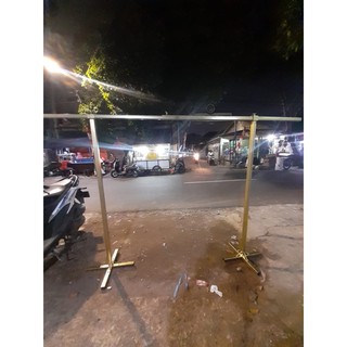 TIANG BACKDROP BESI 1 LAYER DEKORASI / GAWANGAN BESI DEKORASI | Shopee ...