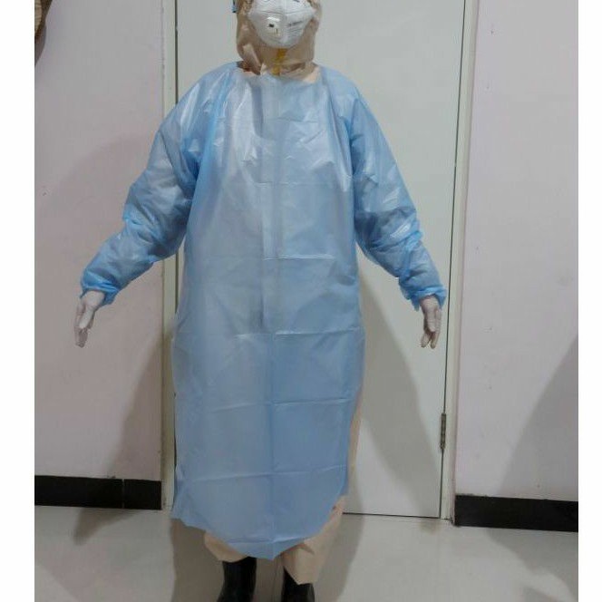 Jual Apron Medis Lengan Panjang Onemed 1 Bag isi 10 Pcs | Shopee Indonesia