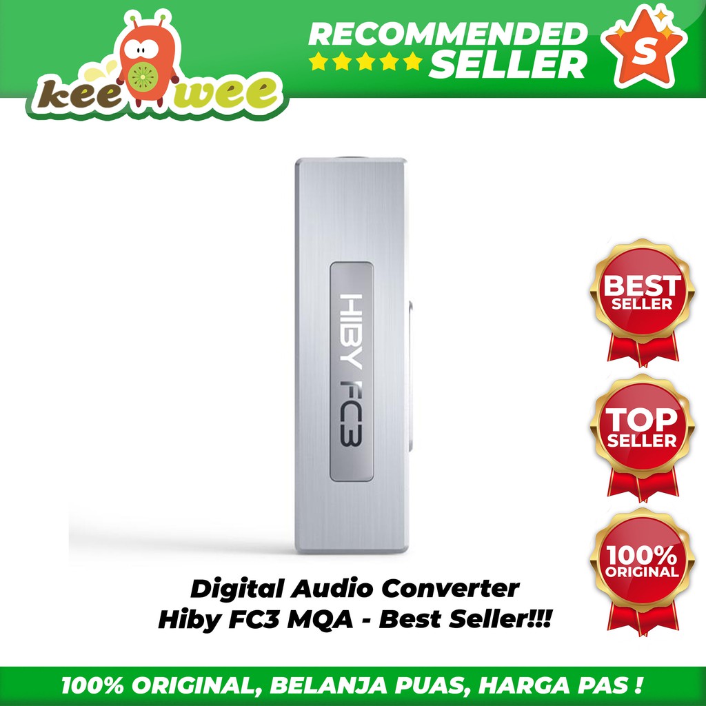 Jual DAC Hiby FC3 MQA with LED Hi-Res - Best Seller!!! | Shopee Indonesia