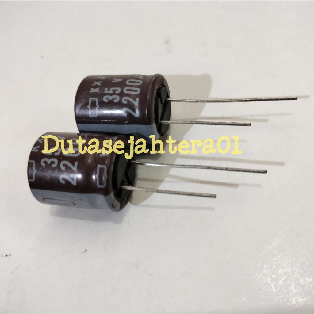 Jual ELCO 2200UF / 35V ELEKTROLIT CAPASITOR DS | Shopee Indonesia