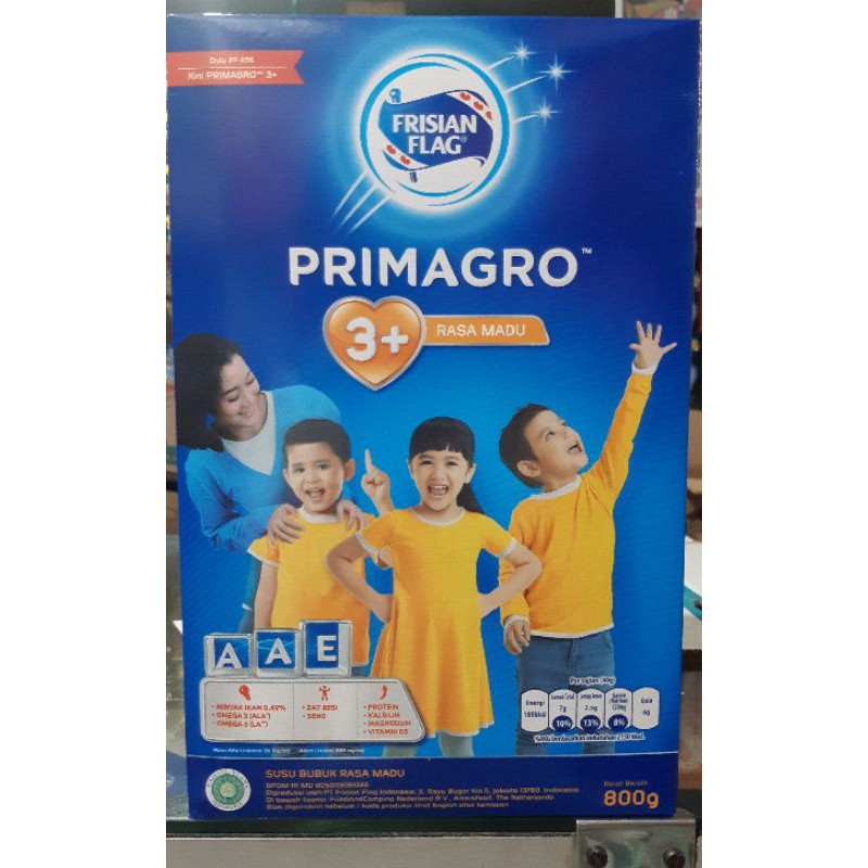 Jual Frisian flag Primagro 3+ Madu 750gr (dulu FF 456 madu) | Shopee ...