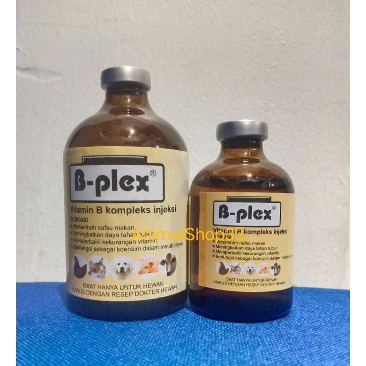 Jual Vitamin Injeksi B komplek B compex B-PLEX 100ml dan 50ml | Shopee ...