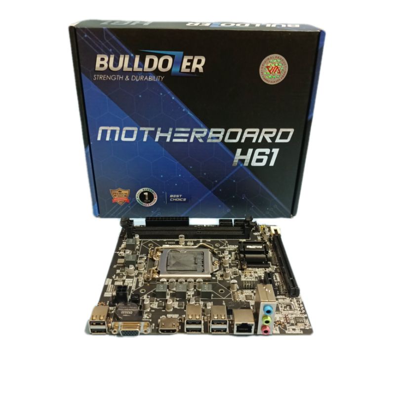 Jual Motherboard / Mainboard H61 Bulldozer Ddr3 Socket Lga 1155 ...