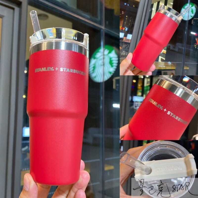 Jual Starbucks x Stanley China Xmas 2020 Xmas Red Stanley Tumbler 473ml ...