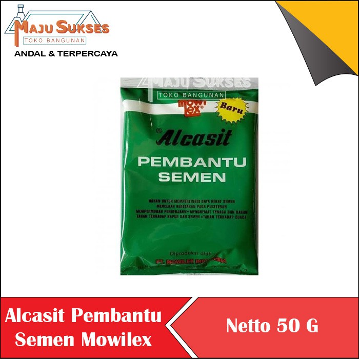 Jual ALCASIT ALKASIT MOWILEX PEMBANTU SEMEN 50 GRAM | Shopee Indonesia