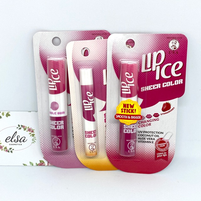 Jual Lip Ice Sheer Color Lip Balm | Shopee Indonesia