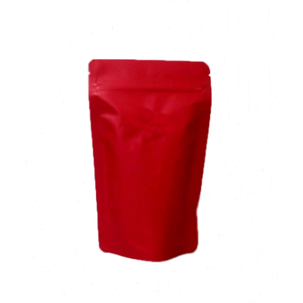 Kemasan Kopi Standing Pouch Merah with Valve 500g | Shopee Indonesia