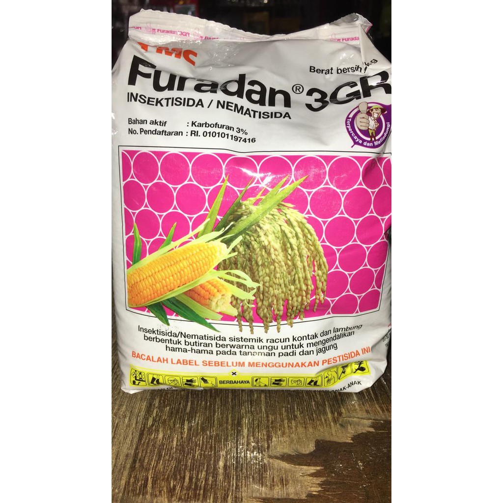 Jual Insektisida/Nematisida Furadan 3GR isi 2kg KUALITAS TERBAIK ...