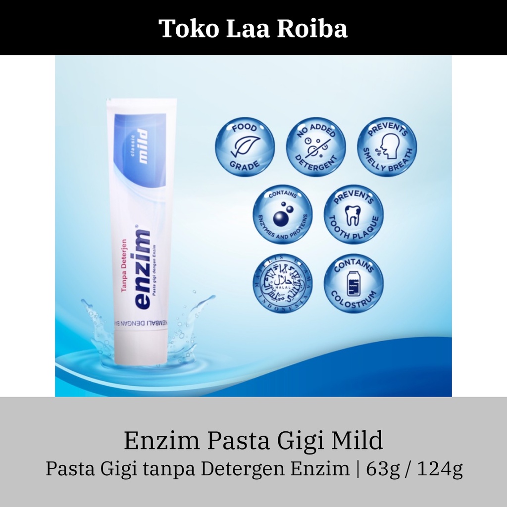 Jual Pastagigi Enzim Classic Mild | Nett 63g / 124g | Shopee Indonesia
