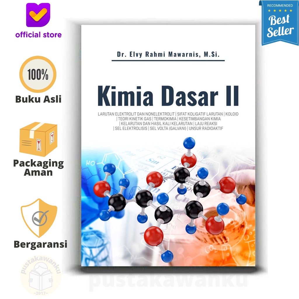 Jual Buku Kimia Dasar Ii Buku Asli Shopee Indonesia