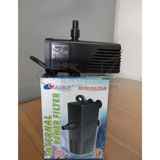 Jual RESUN MINI FILTER INTERNAL POWER FILTER POMPA AIR CELUP AQUARIUM ...
