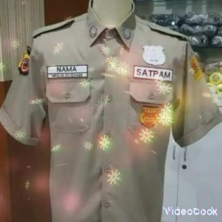 Jual STELAN SERAGAM SATPAM PDL PDH COKLAT TERBARU 2022 SERAGAM SECURITY PDL PDH CREAM BARU ...